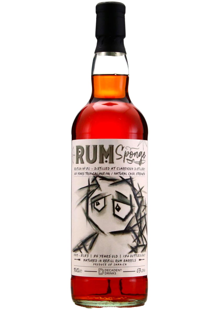 Rum Sponge - Clarendon 25 years 1997 Edition No. 20 | Rum from Jamaica