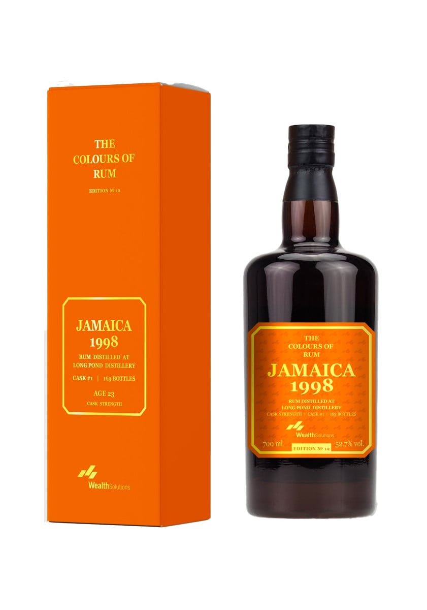 Colours of Rum - Long Pond Vintage 1998 23 years Edition N°12 | Rum...