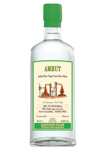 Habitation Velier - Amrut India Pure Sugar Cane Juice Rum | Rhum d'...
