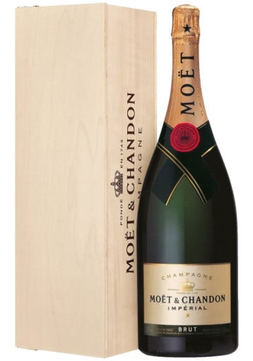 Moët & Chandon - Imperial Brut Champagne Magnum in 1.5L Wooden Box ...