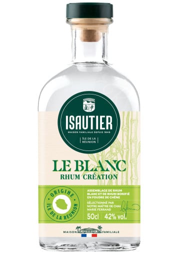 Isautier - Rhum Création - Le Blanc | Ile de la réunion