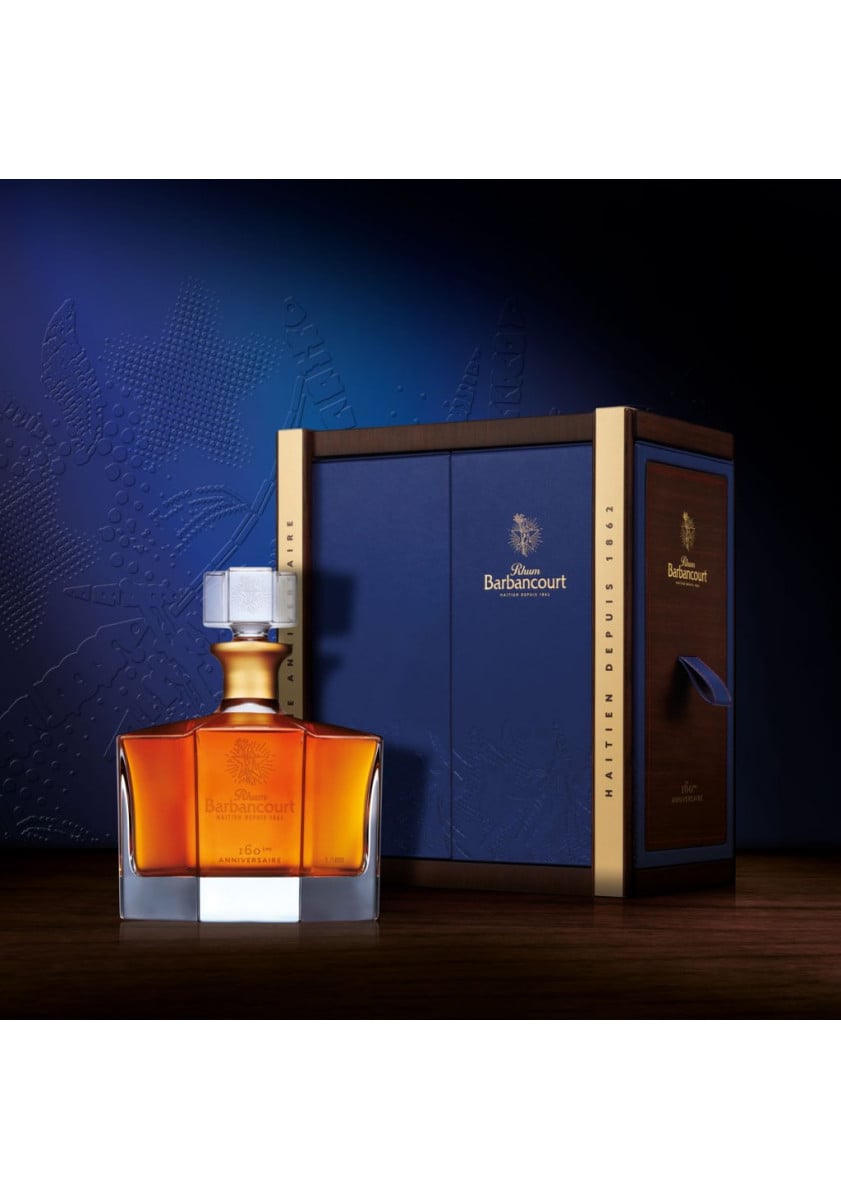 Barbancourt - 160th Anniversary Crystal Decanter | Rum from Haiti