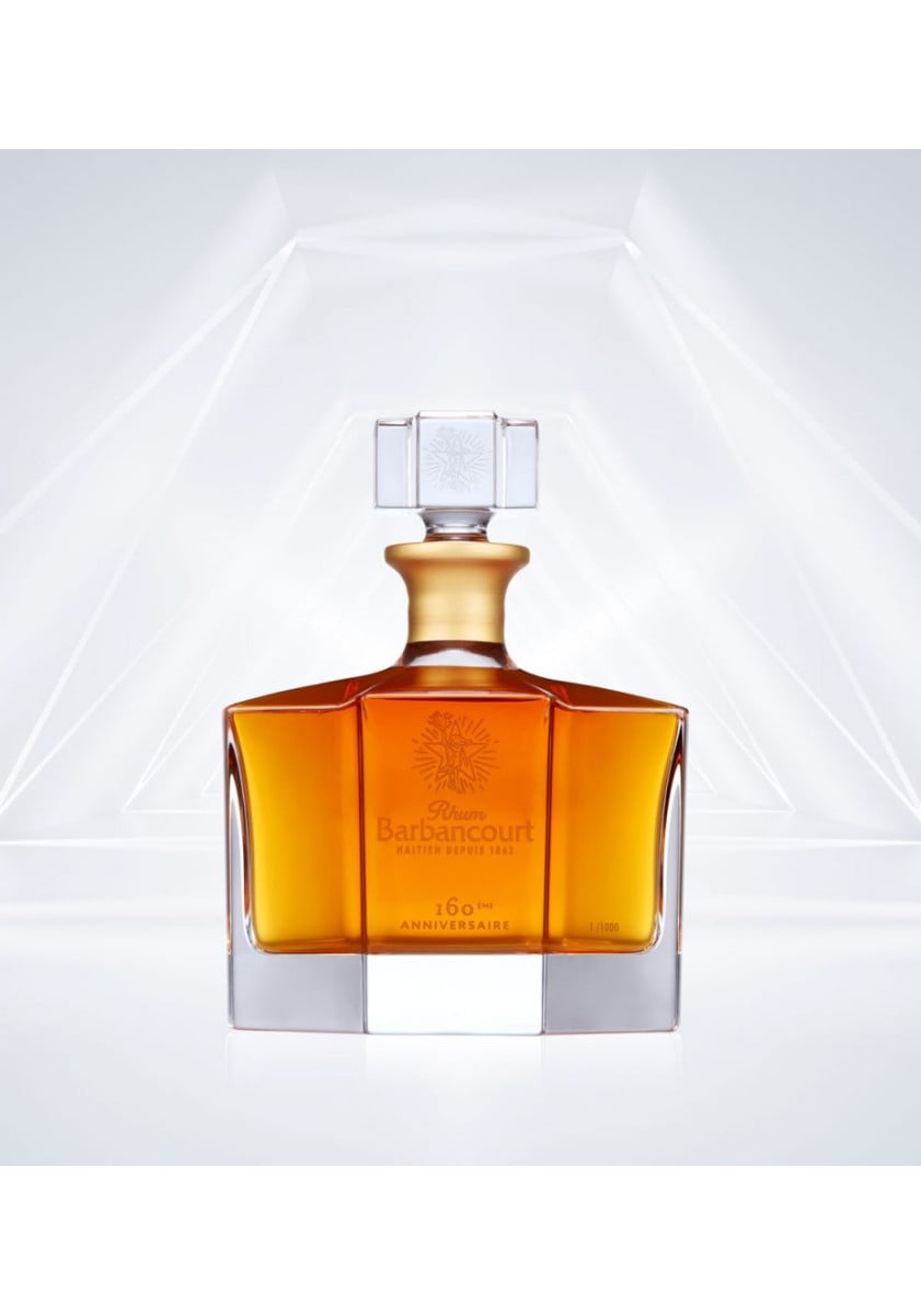 Barbancourt - 160th Anniversary Crystal Decanter | Rum from Haiti