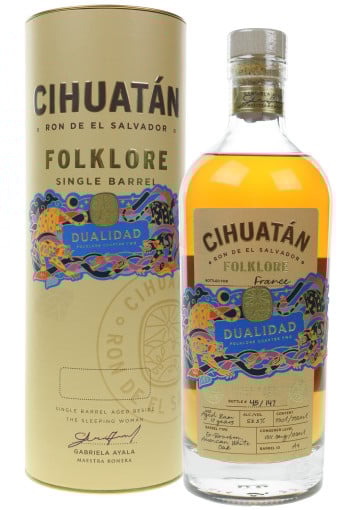 Cihuatán - Folklore Dualidad 17 ans Fût A4 | Rhum du Salvador