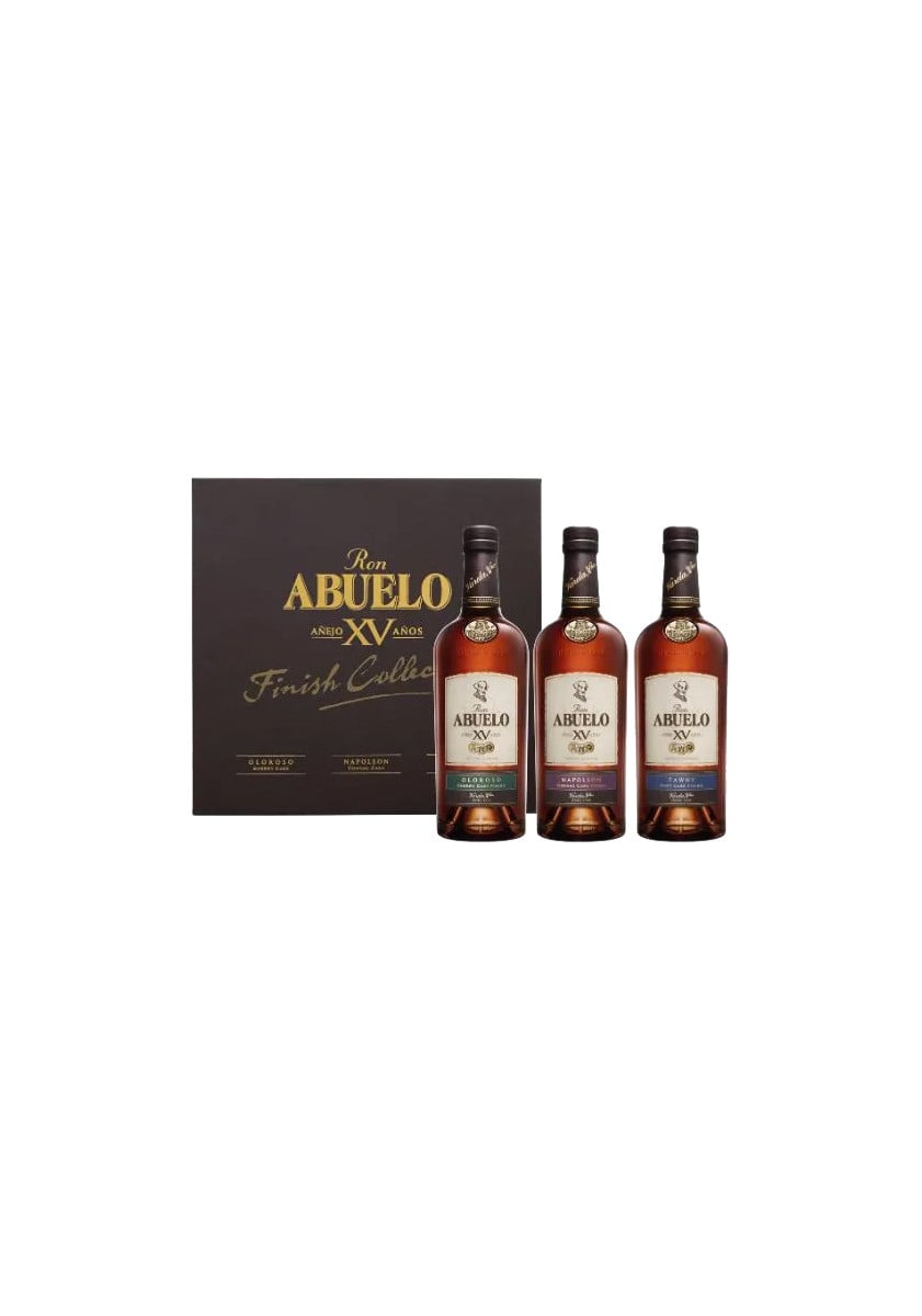 Abuelo - Finish 15 Year Old Discovery Box 3 x 70cl | Rum from Panama